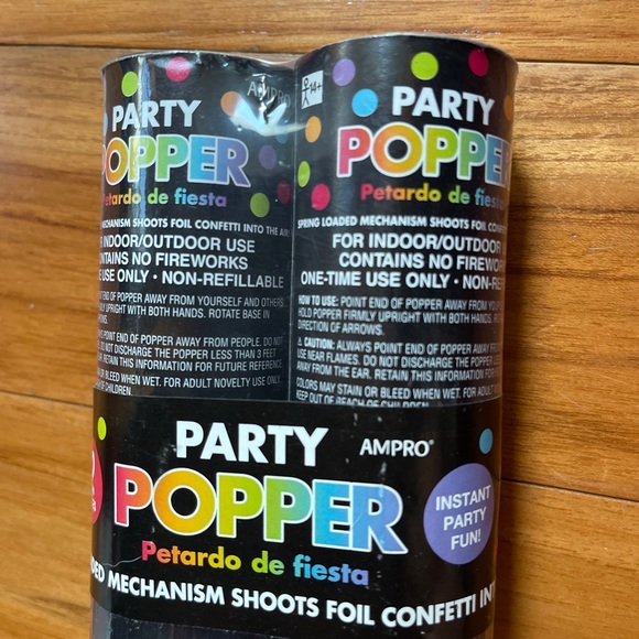 None | Party Supplies | Party Popper Twisttoshoot Air Compressed ...